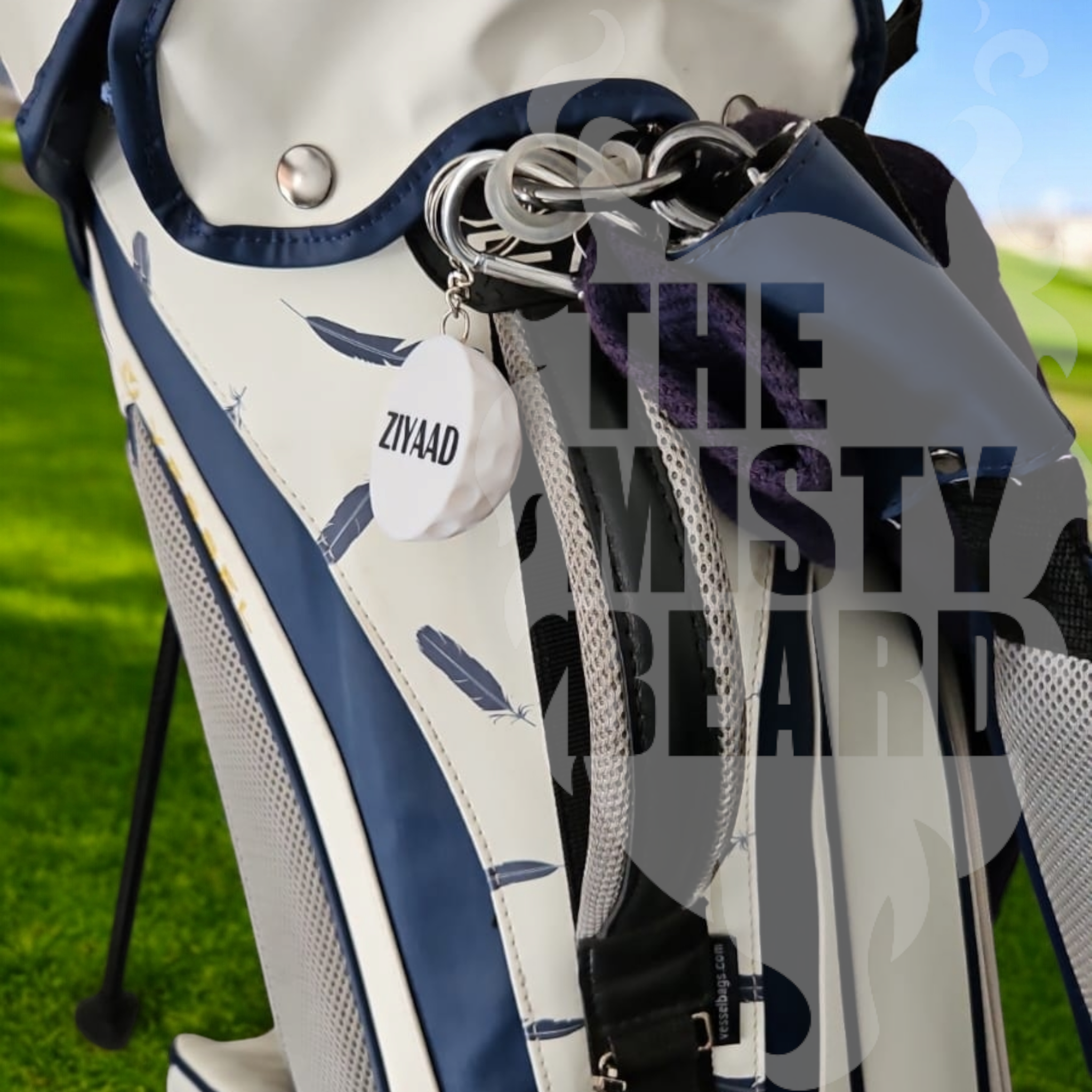 Custom Golf ball keychain – The Misty Beard (PTY) LTD